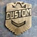 Personalised Custom Judge Badge Movie size | Etsy