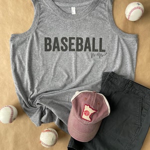 Baseball Mom Women's Relaxed Fit Tank - Etsy