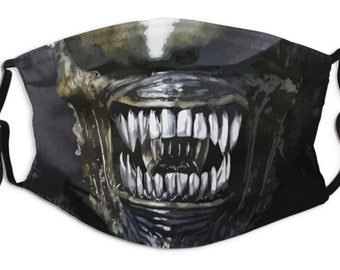 Predator Face Mask - Etsy