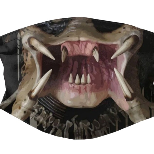 Predator Face Mask - Etsy