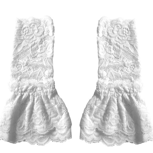 LACE CUFFS Frill Black Gothic Victorian Wedding Fancy Dress - Etsy