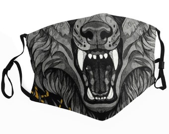 Wolf Mask | Etsy