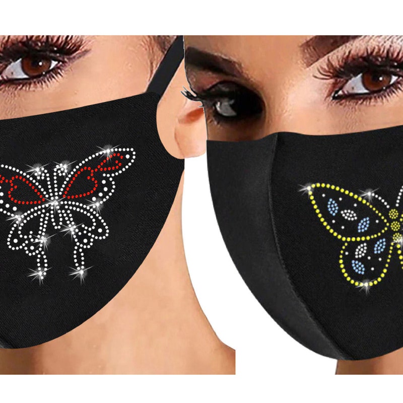 Butterfly Face Mask - Etsy