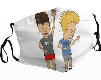 Beavis and Butthead Face Mask - Etsy UK