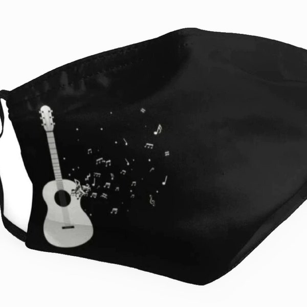 Music Face Mask - Etsy