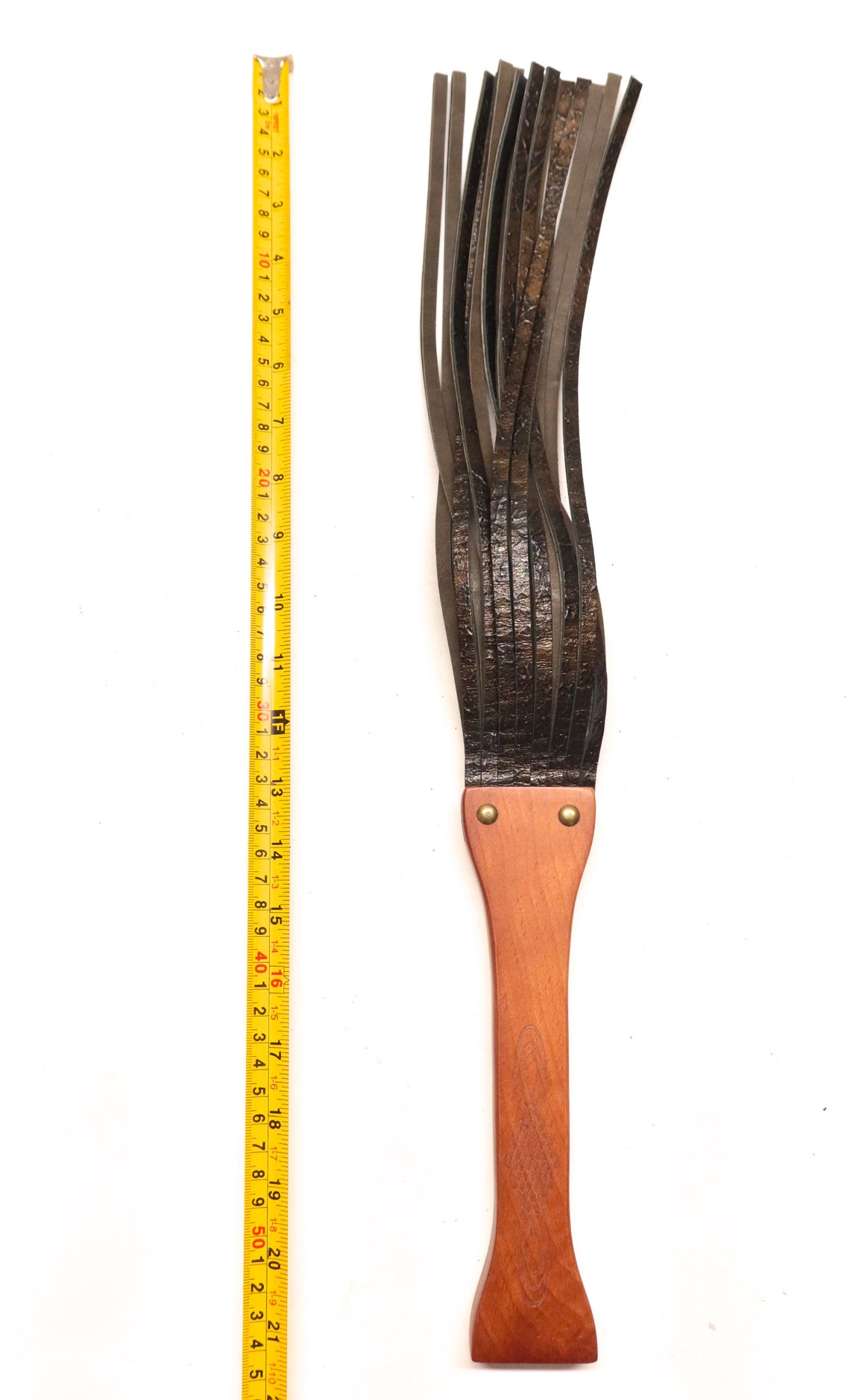 Genuine Leather 16 Tails Spanking Fetish Whip Erotic Bdsm Etsy