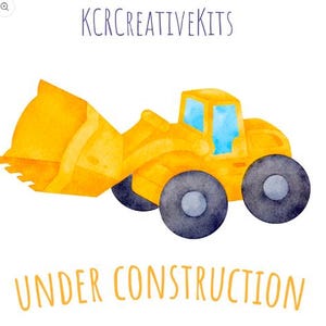 Under Construction Play Dough Sensory Kit, Learning Through Play - Etsy