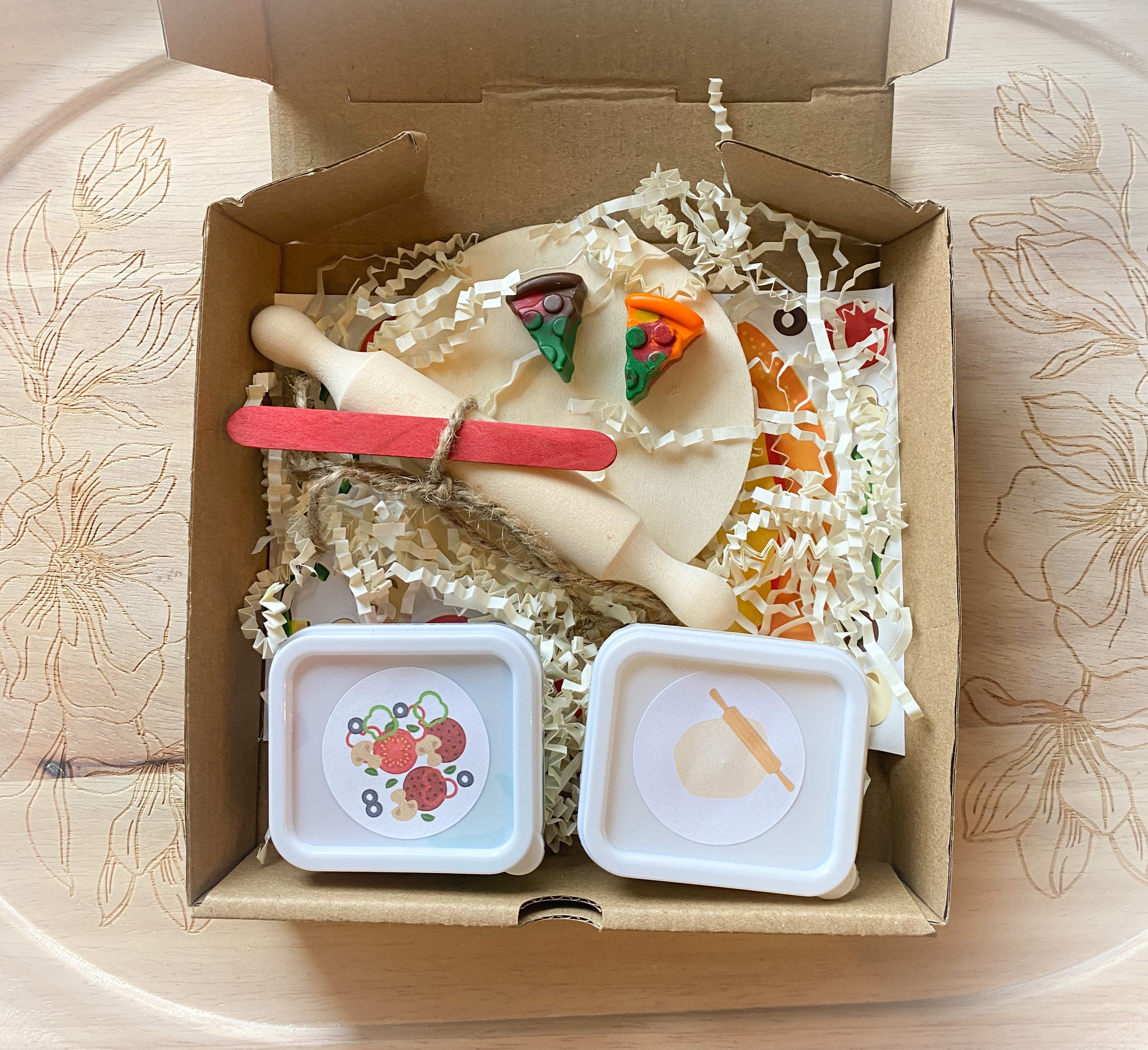 Little Chef Pizza Party Sensory Playdough Kit! - Etsy