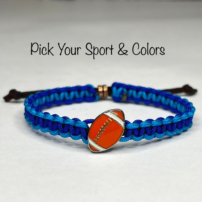 Football Bracelet - Etsy
