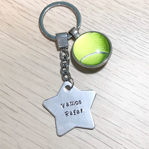 Vamos Rafa Key Chain Rafa Nadal Tennis Keychain Personalized - Etsy