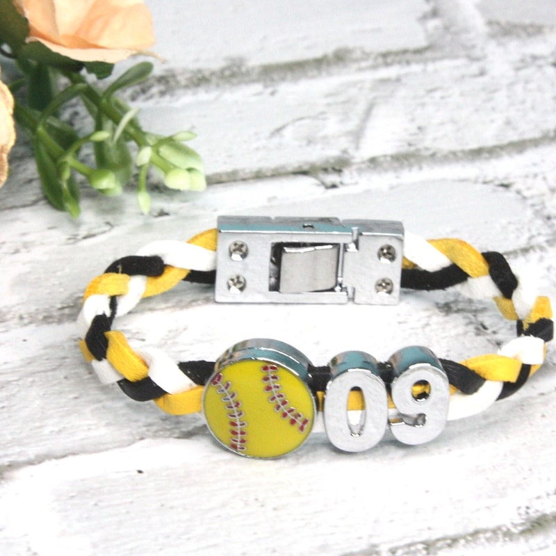 Softball Bracelet - Etsy