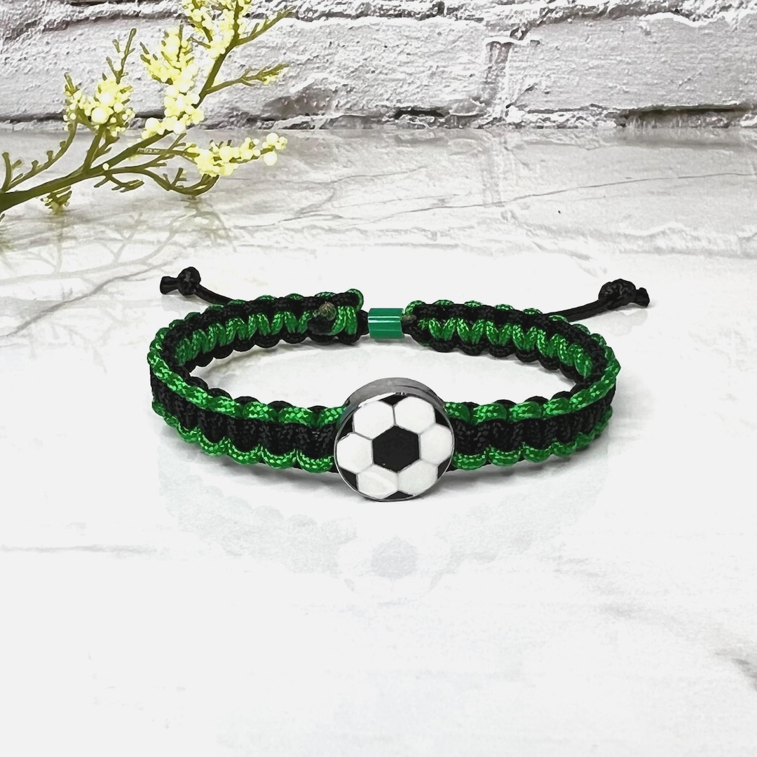 Soccer Sports Bracelet, Customized Adjustable, Teamsport Bracelet ...