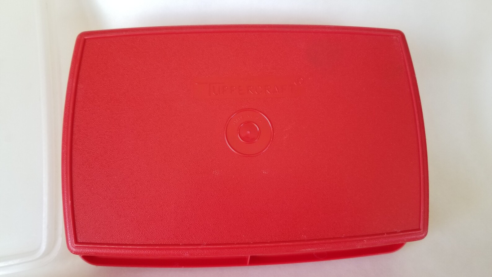 Tupperware Storage Box 1970s Red 3pc Tackle/Sewing/Game | Etsy