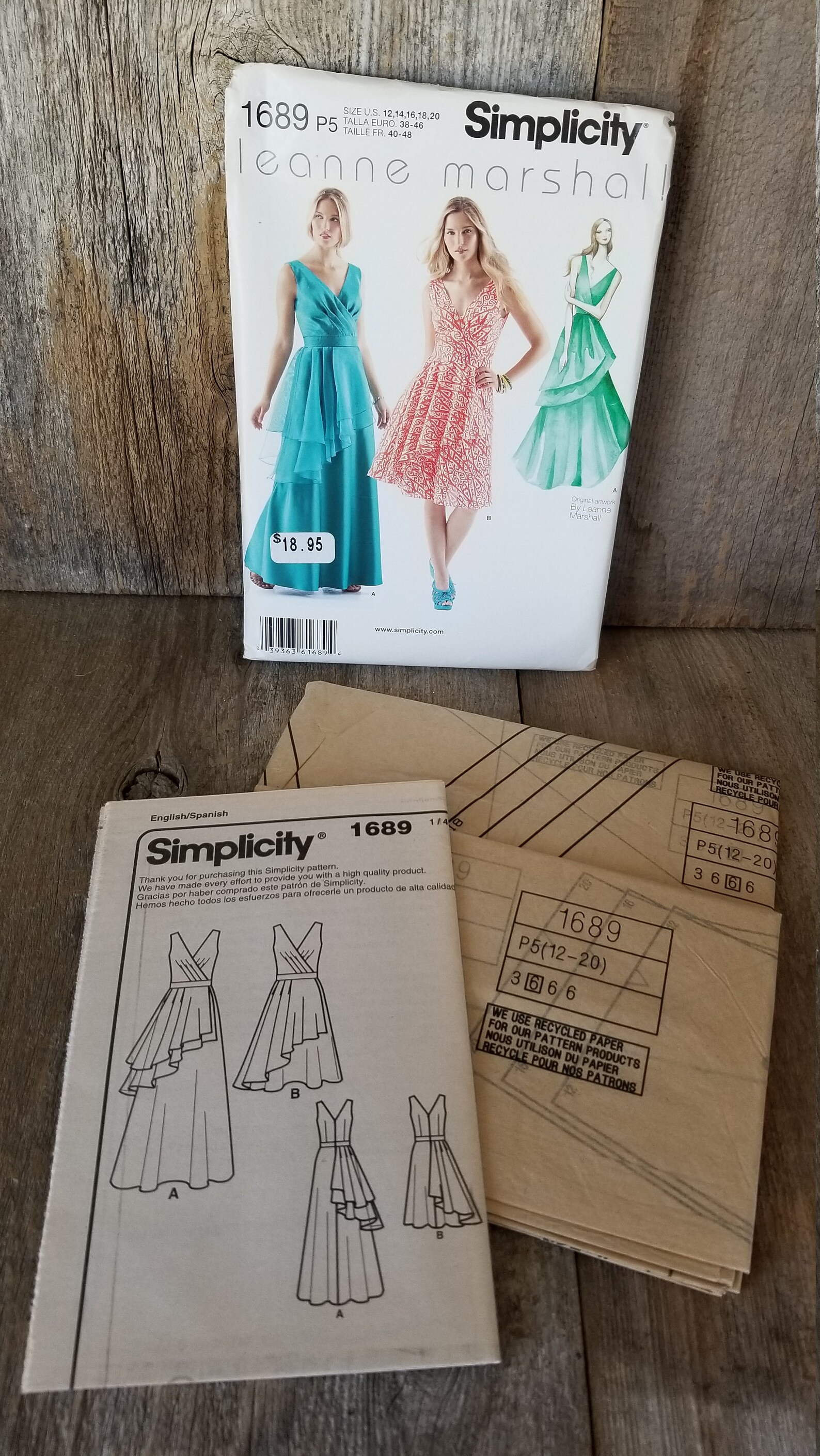 Simplicity Patterns Evening Gown Prom Dress School Dance - Etsy