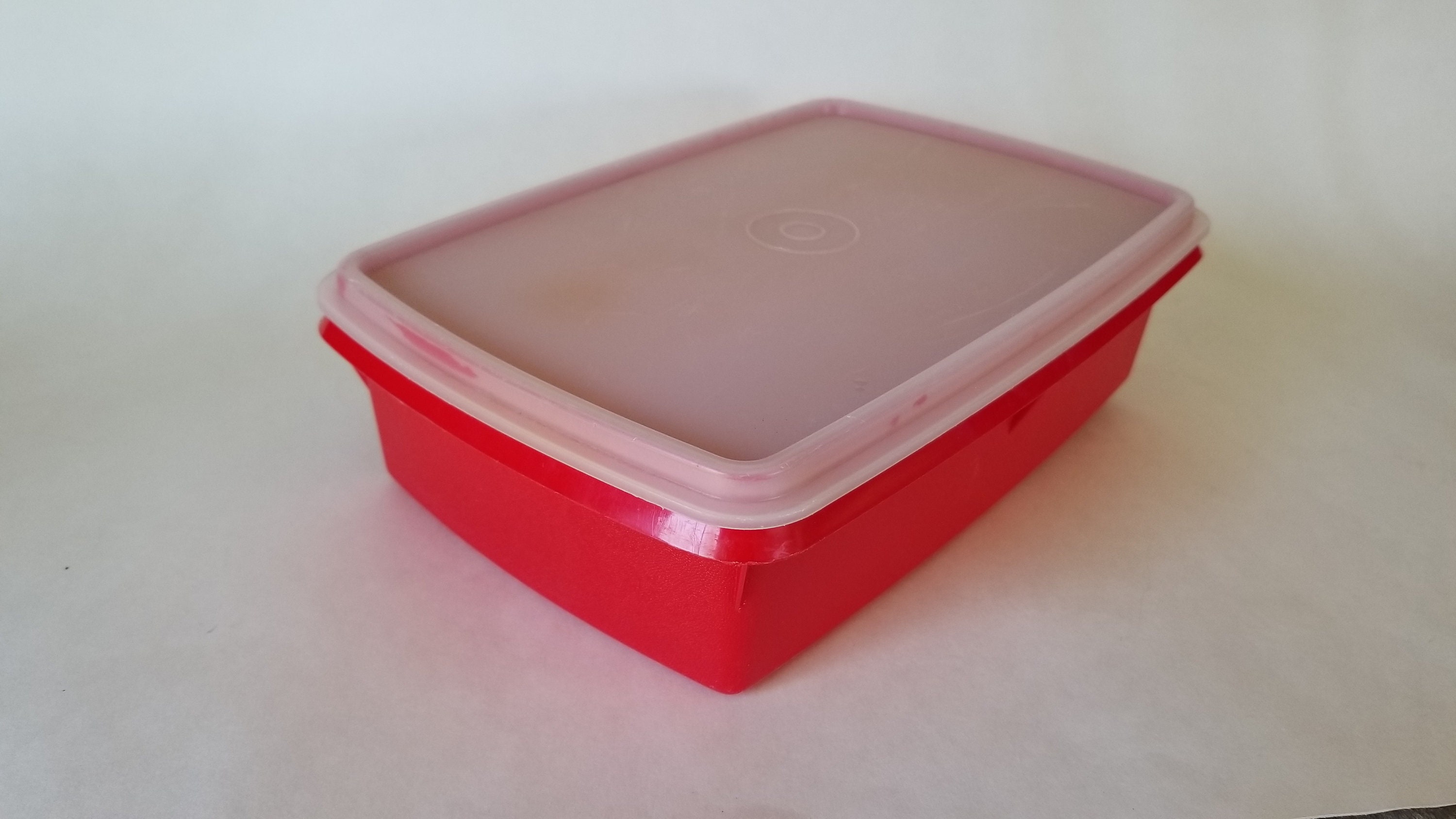 Tupperware Storage Box 1970s Red 3pc Tackle/Sewing/Game | Etsy