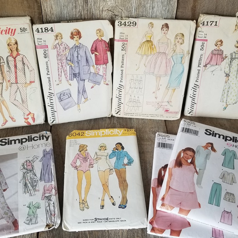 Simplicity Sewing Patterns - Etsy