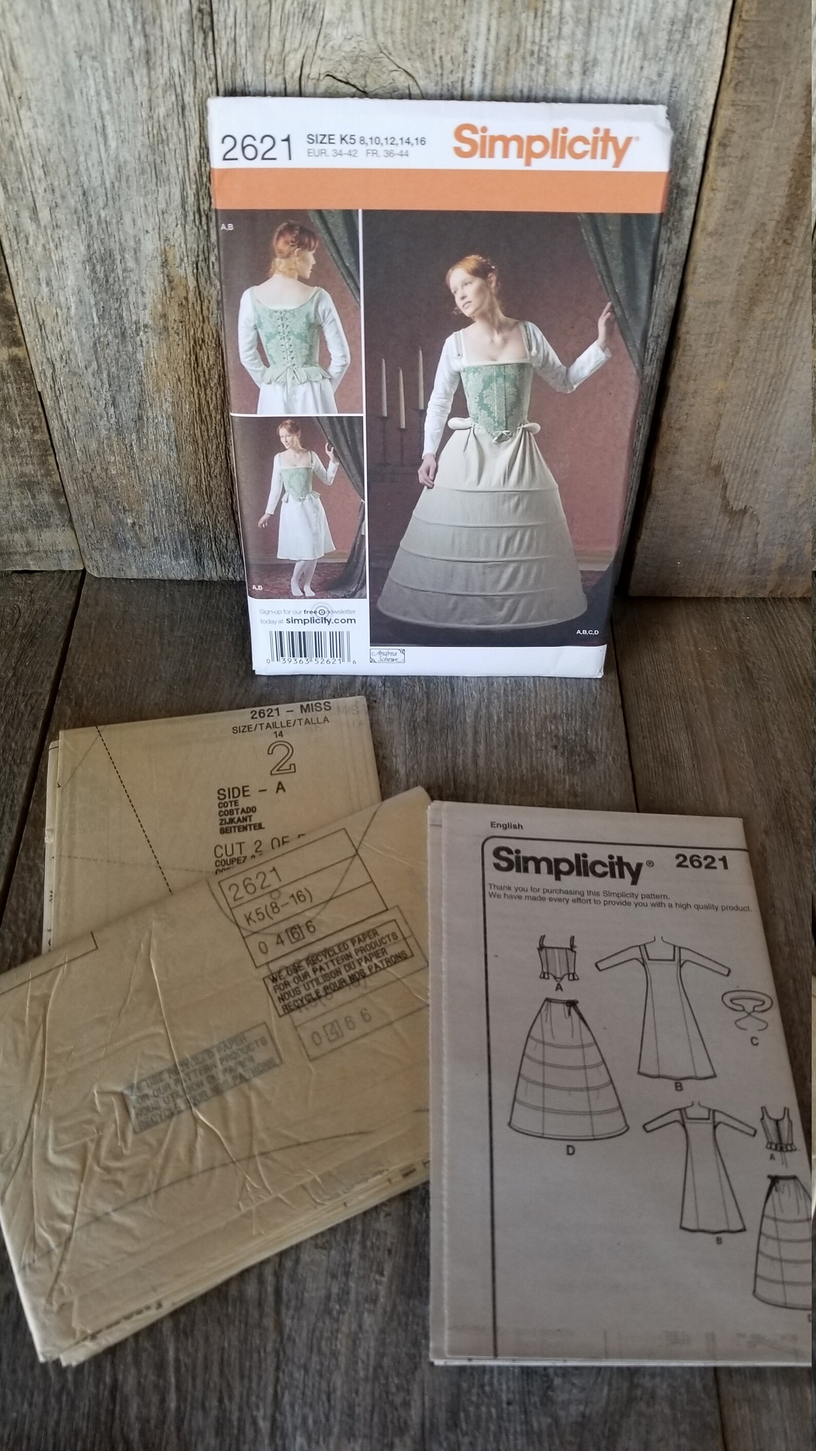 Simplicity Costume Patterns Elizabethan Medieval Museum - Etsy