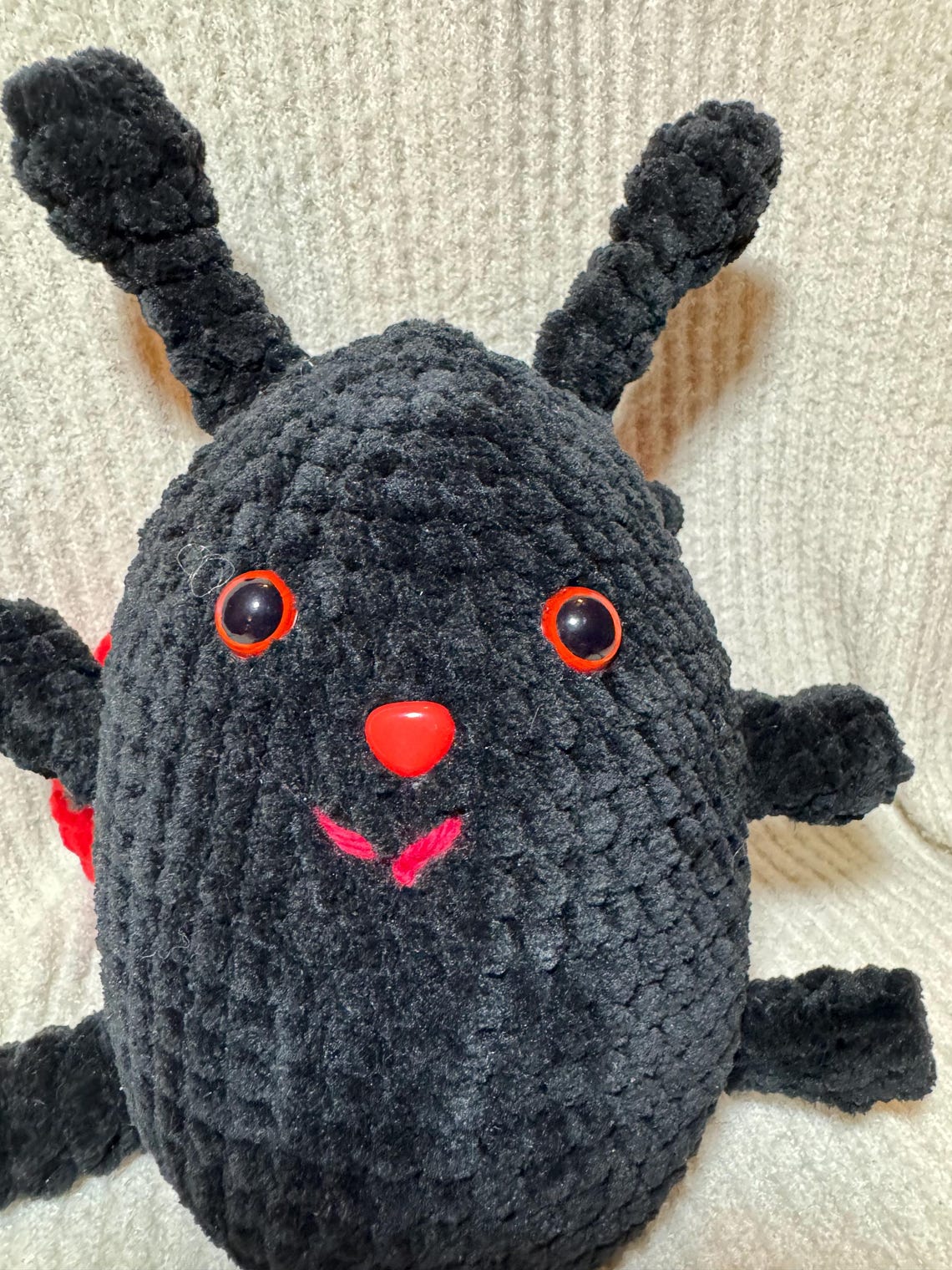 Plush Amigurumi Lady Bug Squishmallow Stuffy - Etsy