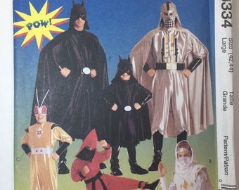 Ninja Costume Sewing Pattern | Etsy