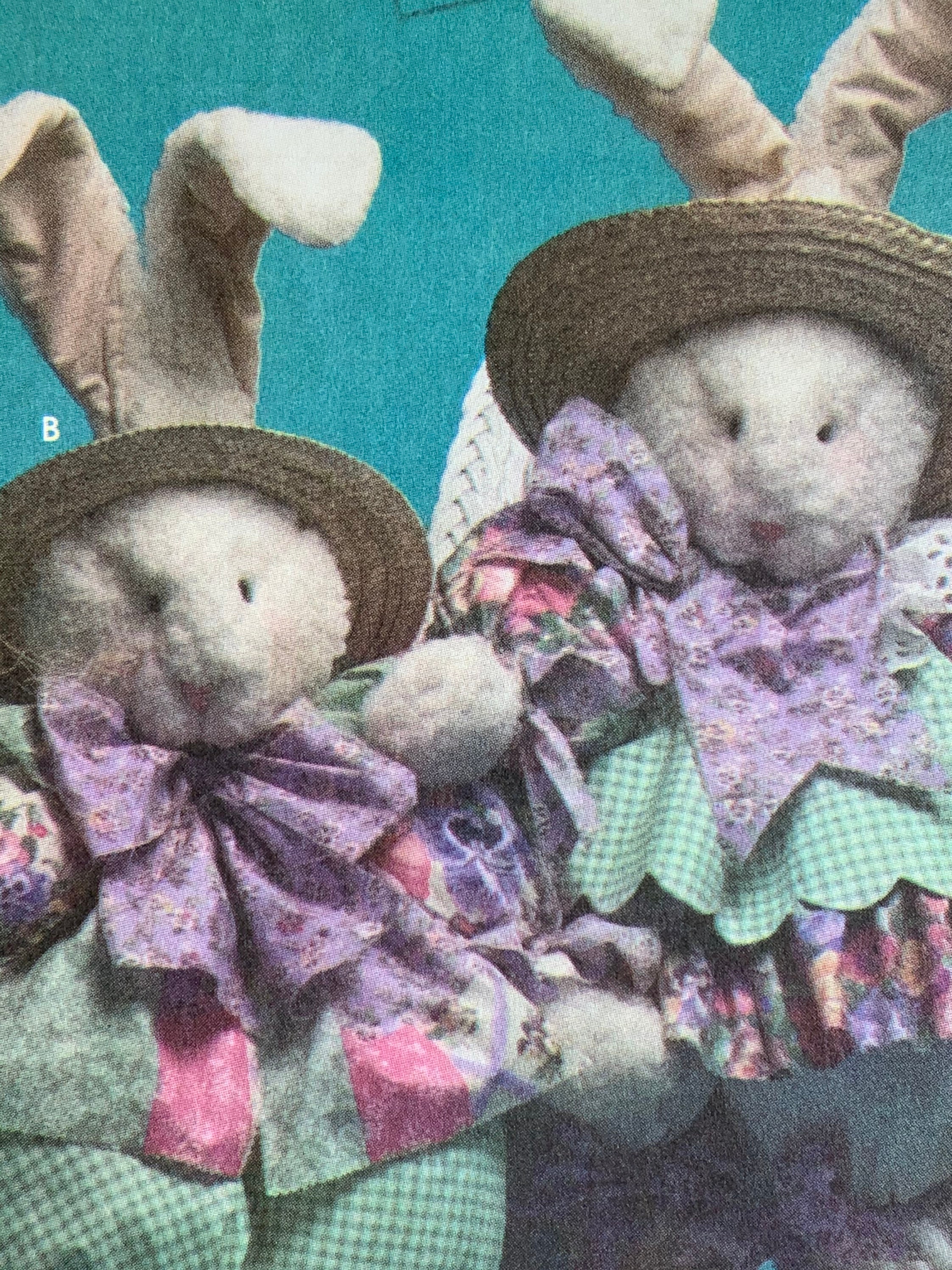 Buy Simplicity 7020 Easter Bunny Stuffy Clothes Stuffed Bunny Online in ...