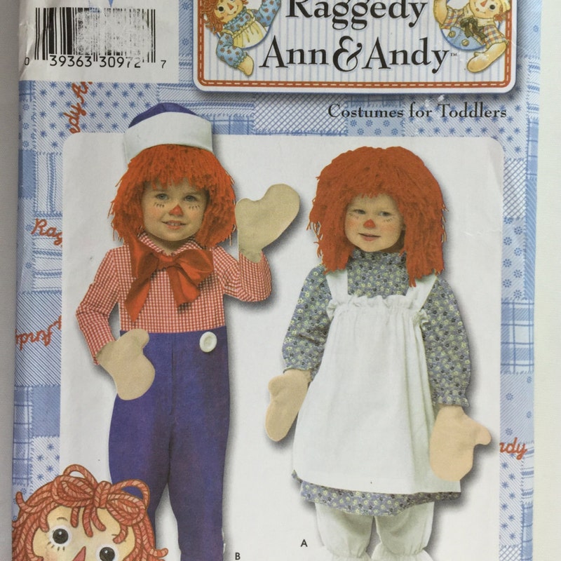 Raggedy Ann Pattern - Etsy