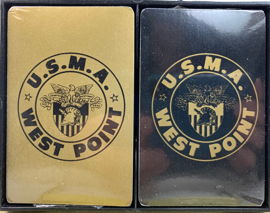 U.S.M.A. West Point, Playing Cards, Two Decks, Sealed, UCA Army ...