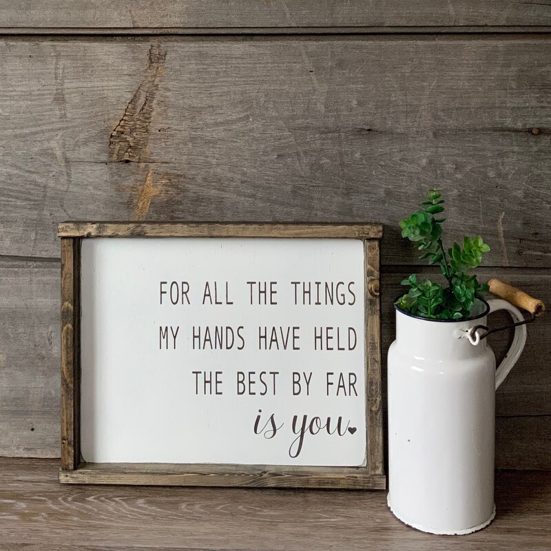 Hand Held Sign - Etsy