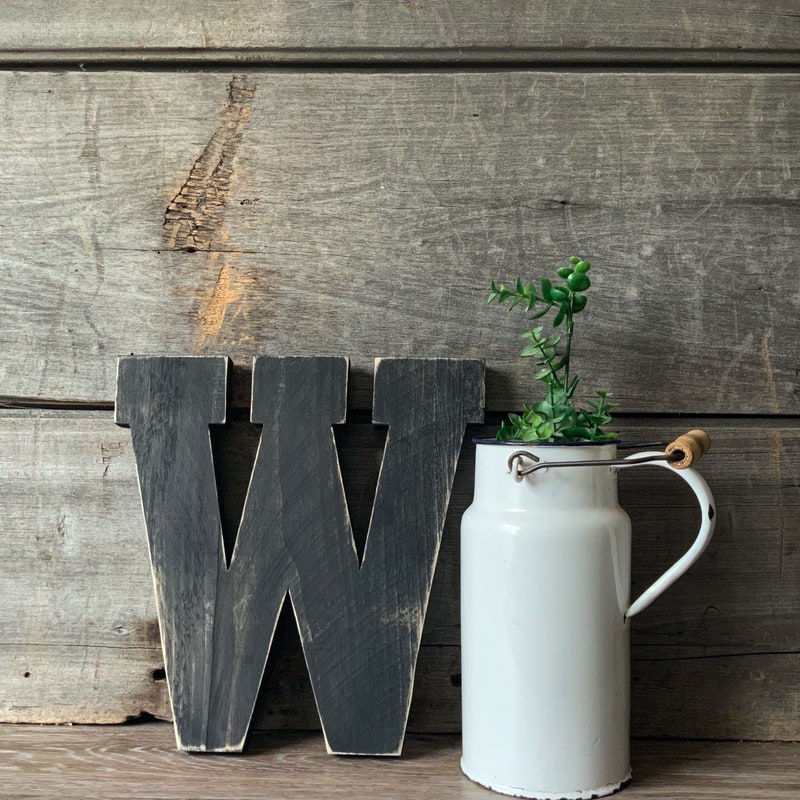 Reclaimed Wood Letters - Etsy