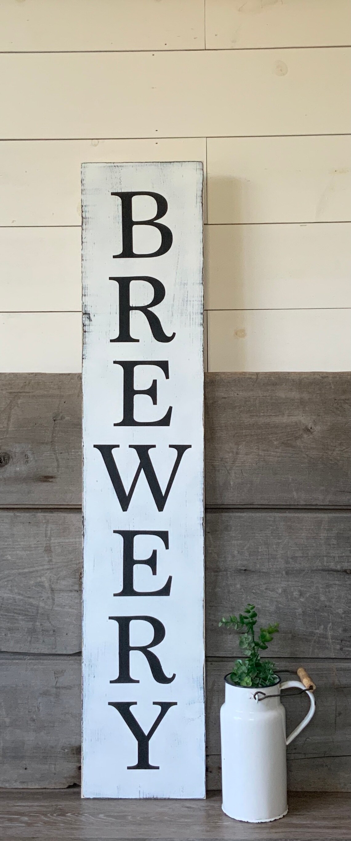Brewery sign farmhouse sign farmhouse decor Brewery decor | Etsy