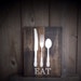 Eat, Kitchen Sign, Farmhouse Sign, Farmhouse, Farmhouse Wall Decor ...