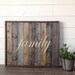 Family Sign, LARGE Wood Family Sign, Distressed Family Sign, Custom ...