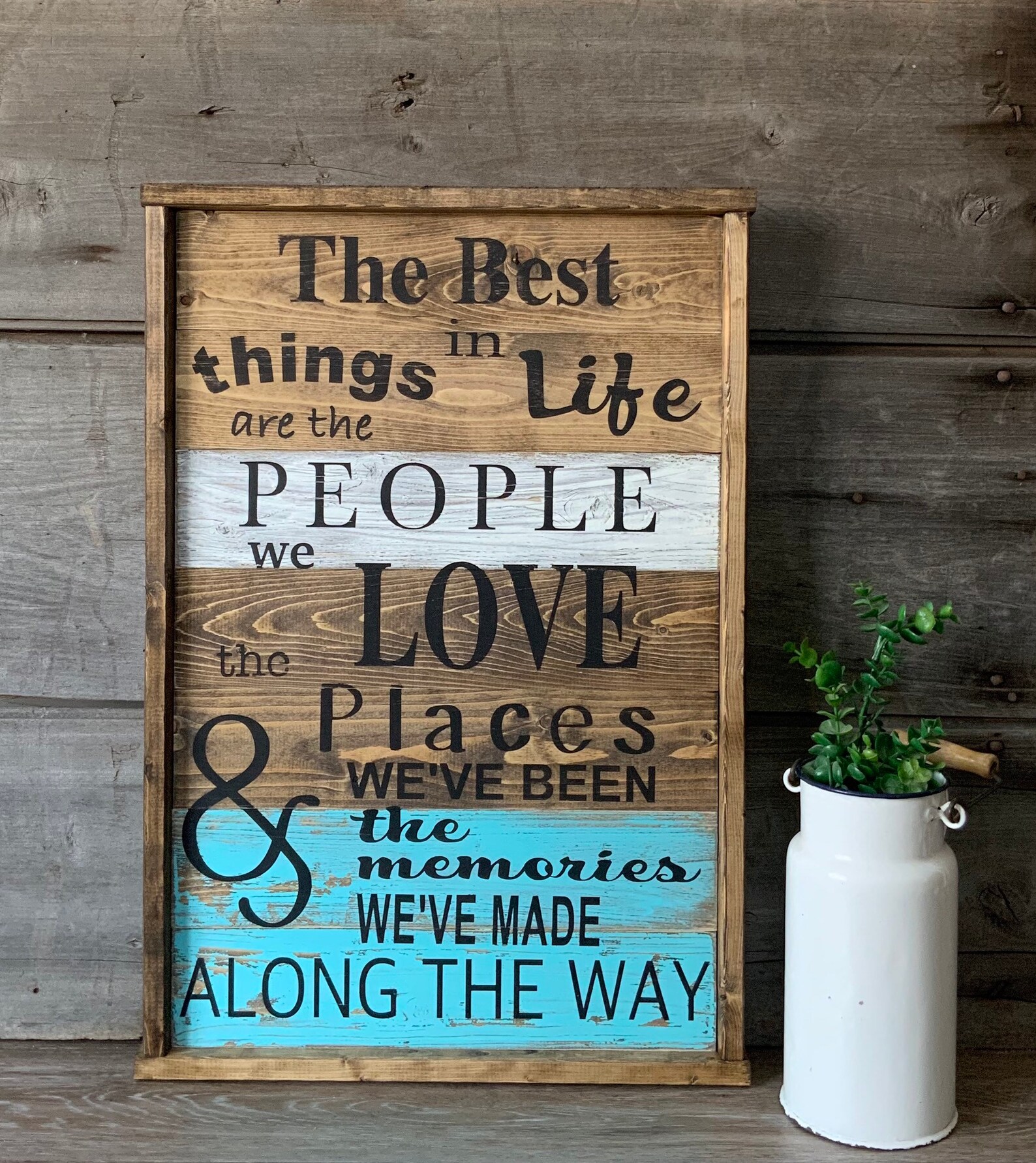 Rustic Wood Rustic Family Sign Wood Family Sign Custom - Etsy