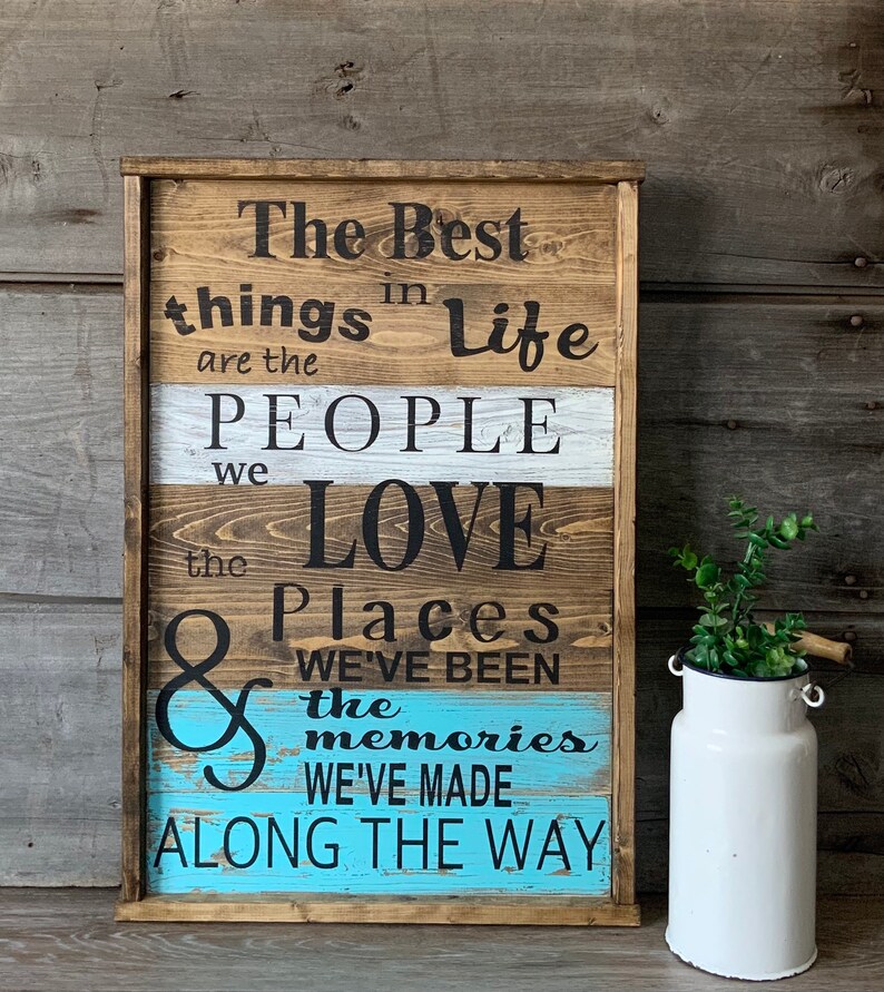 Rustic Wood Rustic Family Sign Wood Family Sign Custom - Etsy