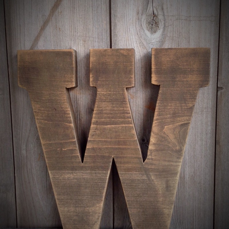 Wood Wall Letters - Etsy
