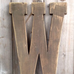 Barn Wood Letter Measures 18 Inches Tall Barn Wood Letters - Etsy