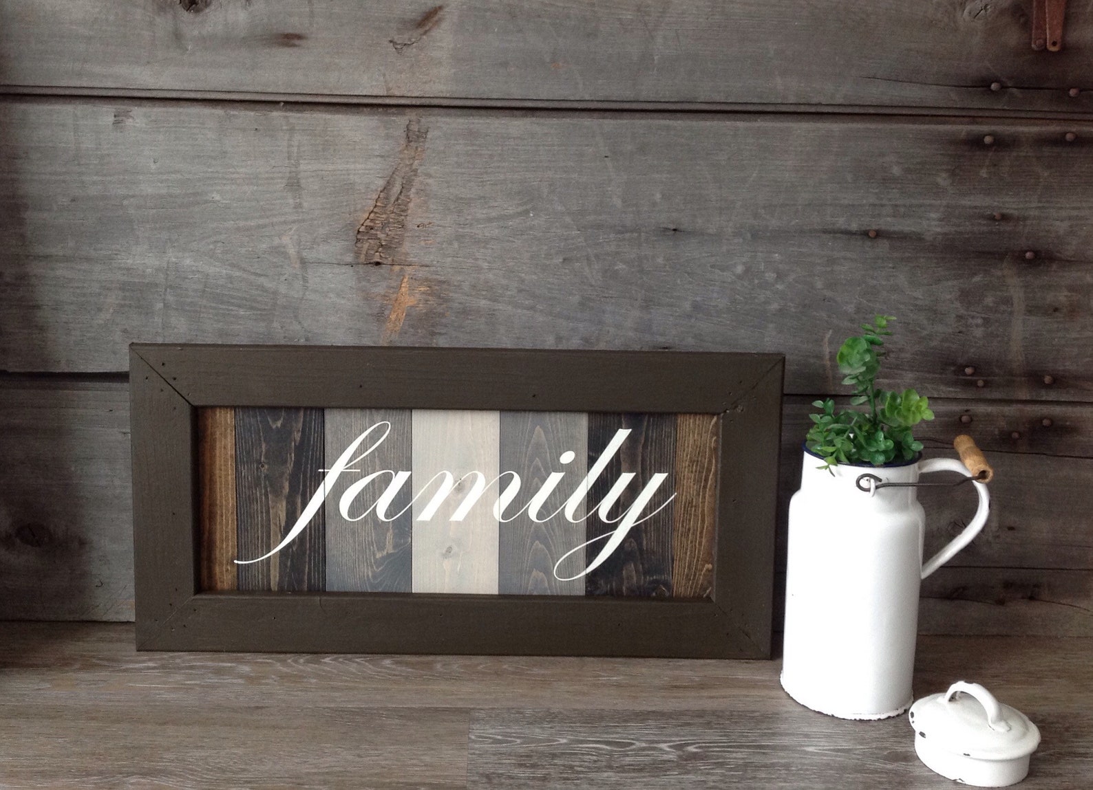 Family Sign Family Decor Family Family Sign Rustic Family | Etsy
