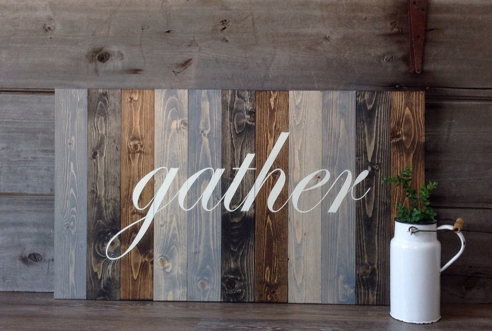 Gather Sign Gather Sign Farmhouse Farmhouse Wall Decor - Etsy