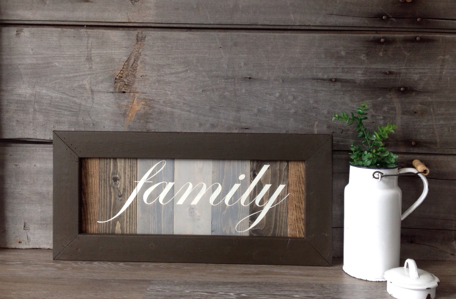 Family Sign Family Decor Family Family Sign Rustic Family | Etsy