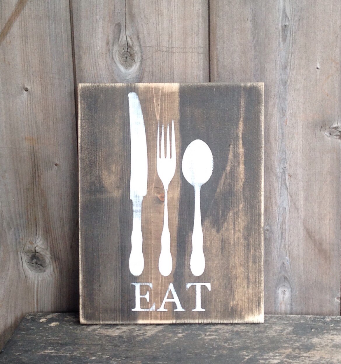 Eat Kitchen Sign Farmhouse Sign Farmhouse Wood Sign | Etsy