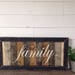 Family Sign LARGE Wood Family Sign Farmhouse Wall Decor - Etsy