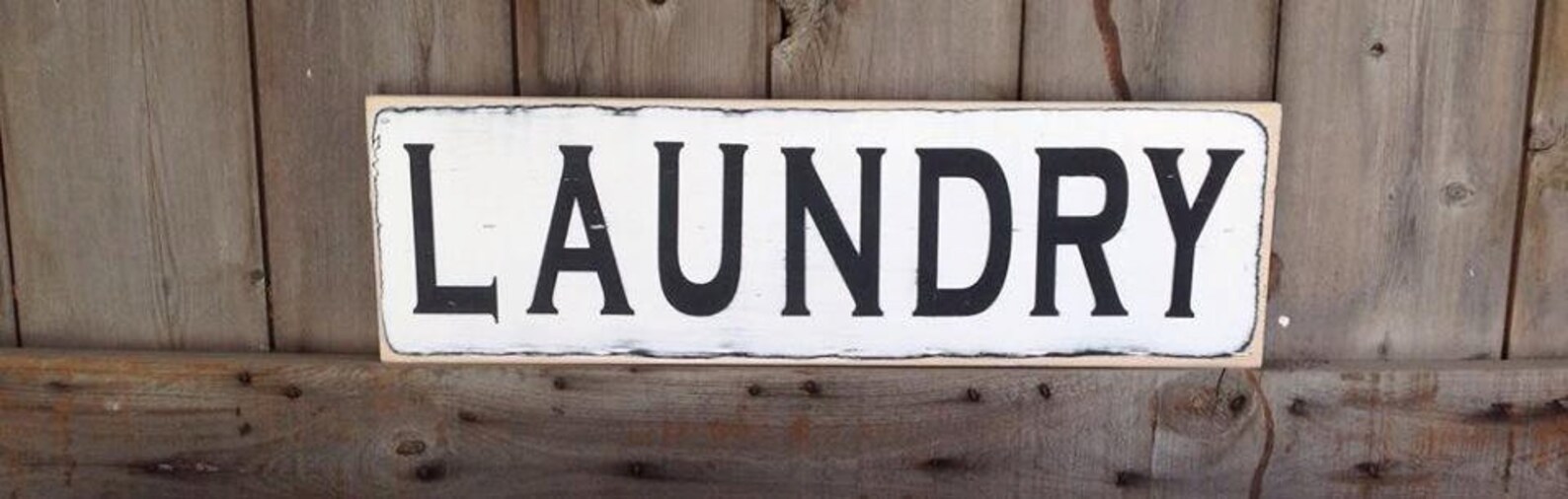 Laundry Wood Sign Hand Painted Sign Rustic Sign Rustic - Etsy