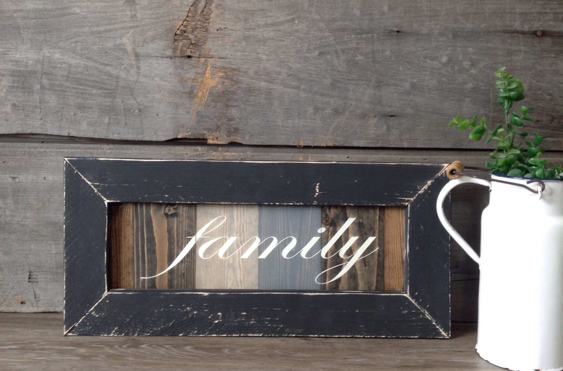 Family Sign Wood Sign Family Farmhouse Sign Rustic Sign | Etsy