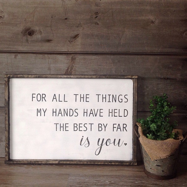 Hand Held Sign - Etsy