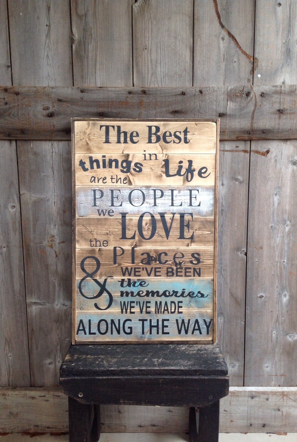 Rustic Wood Rustic Family Sign Wood Family Sign Custom - Etsy