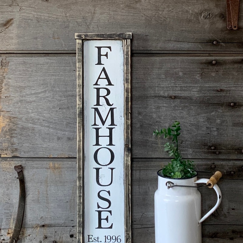 Farmhouse Sign - Etsy