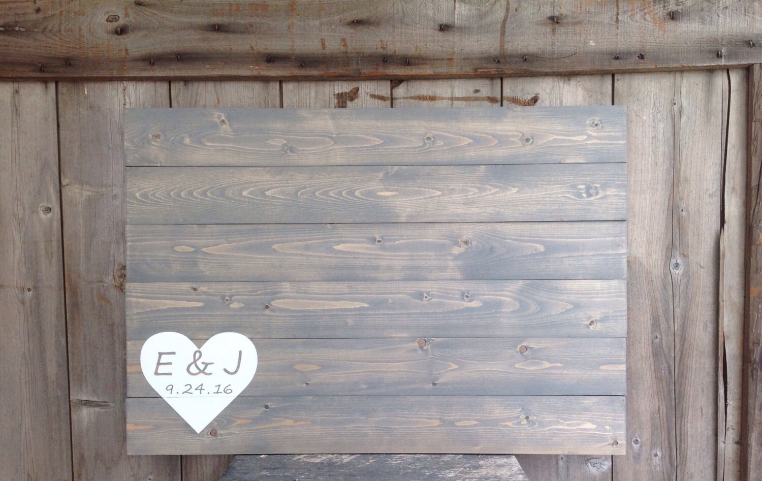 Rustic Guest Book Wood Guest Book Personalized Wood Sign | Etsy