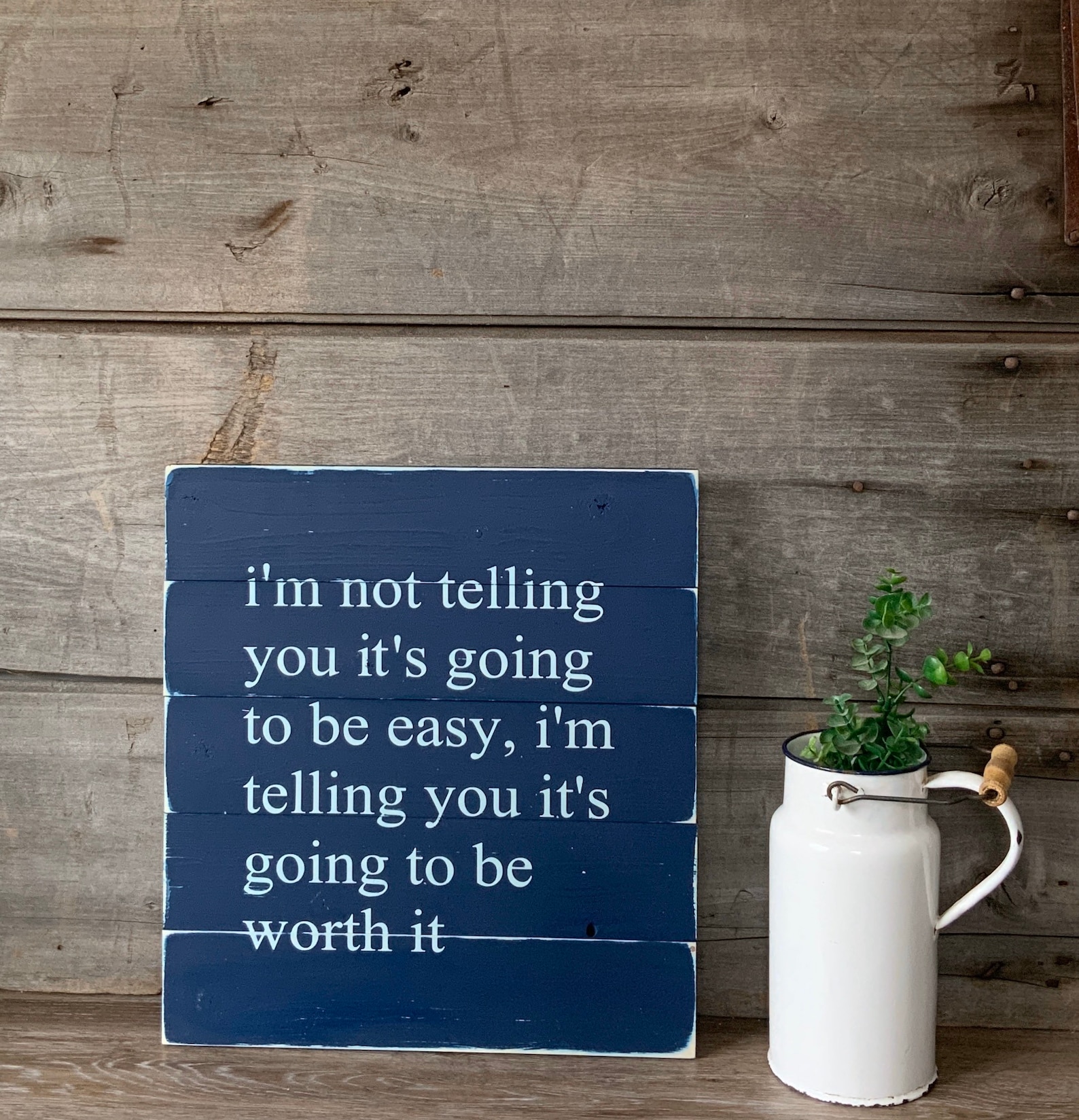 Im Not Telling You Its Going to Be Easy Im Telling You Its - Etsy