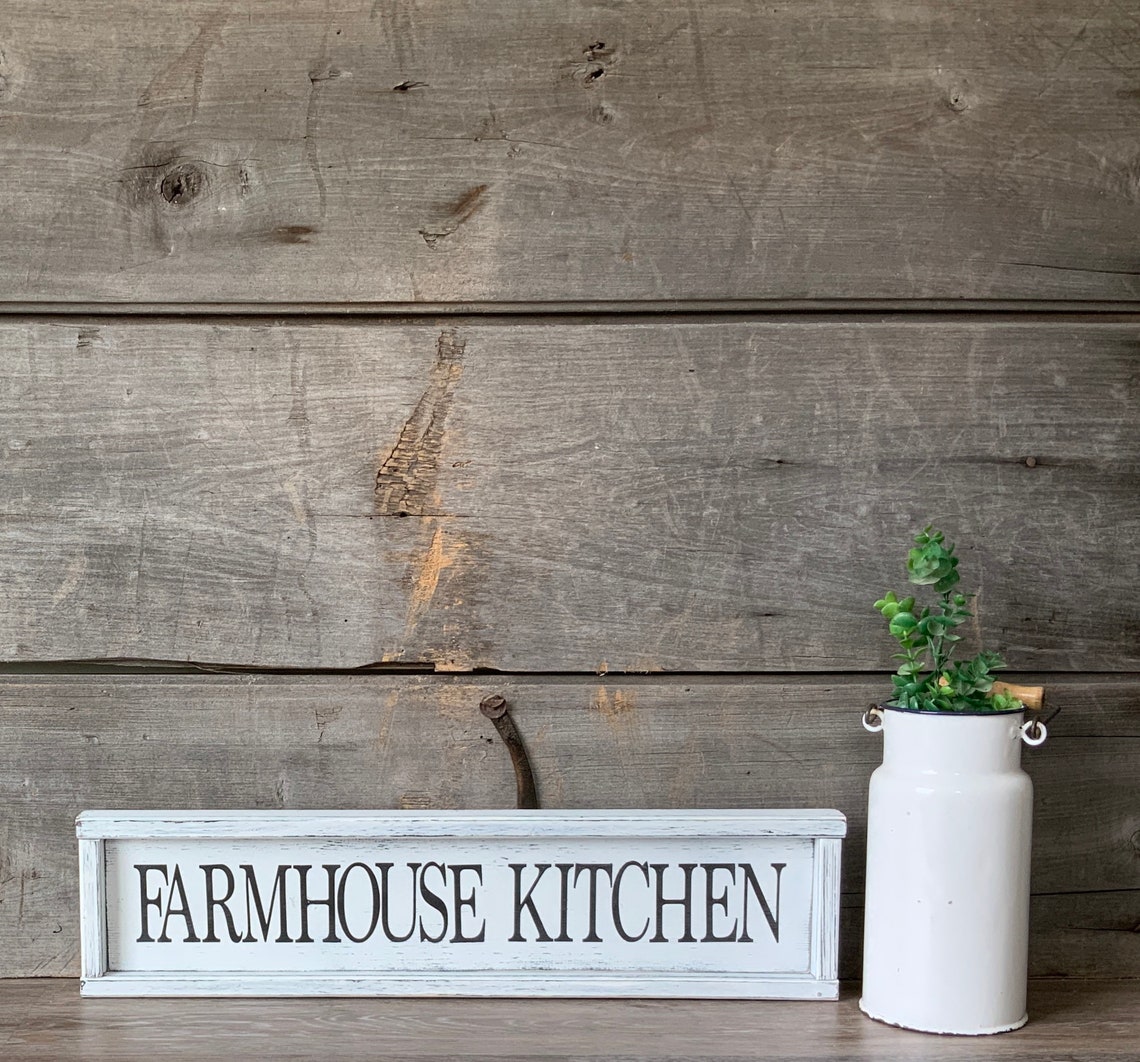 Farmhouse Kitchen Farmhouse Sign Wood Sign Farmhouse - Etsy