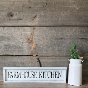 Farmhouse Kitchen, Farmhouse Sign, Wood Sign, Farmhouse, Farmhouse Wood ...