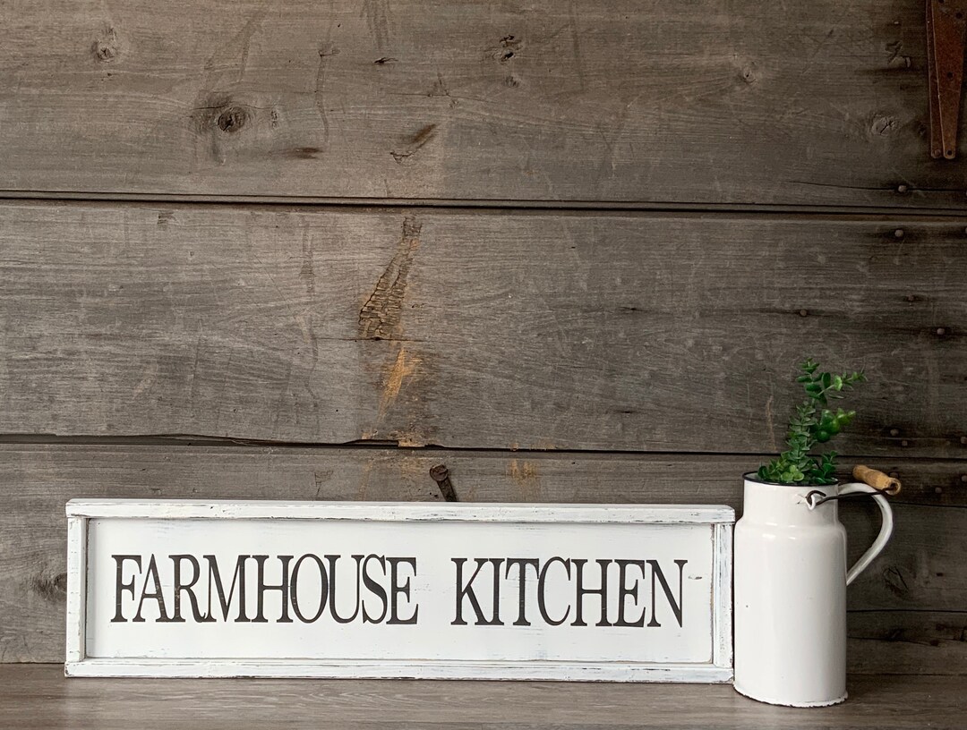Farmhouse Kitchen, Farmhouse Sign, Wood Sign, Farmhouse, Farmhouse Wood ...